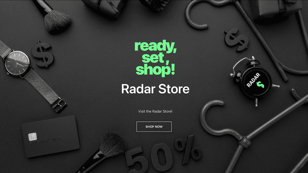 Radar Store – Radar Rules